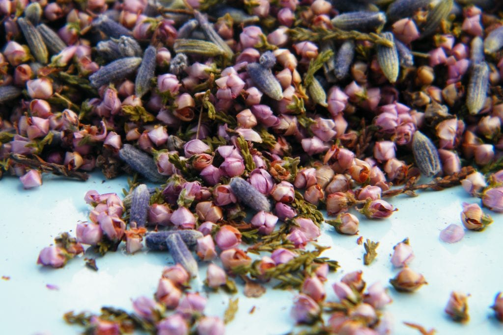 heather lavender confetti | Dried Flower Craft