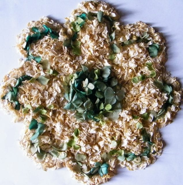 More fun art with dried flower petals | Dried Flower Craft